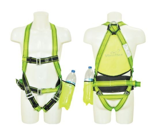 Full Body Harness with Double Webbing Lanyard Vaultex